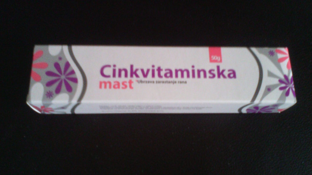 Cink vitaminska mast 50g – BIOPROGRES