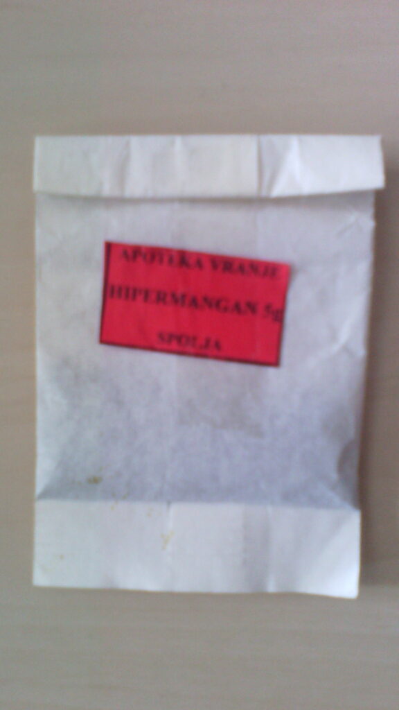 Kalijum permanganat 5g – BIOPROGRES